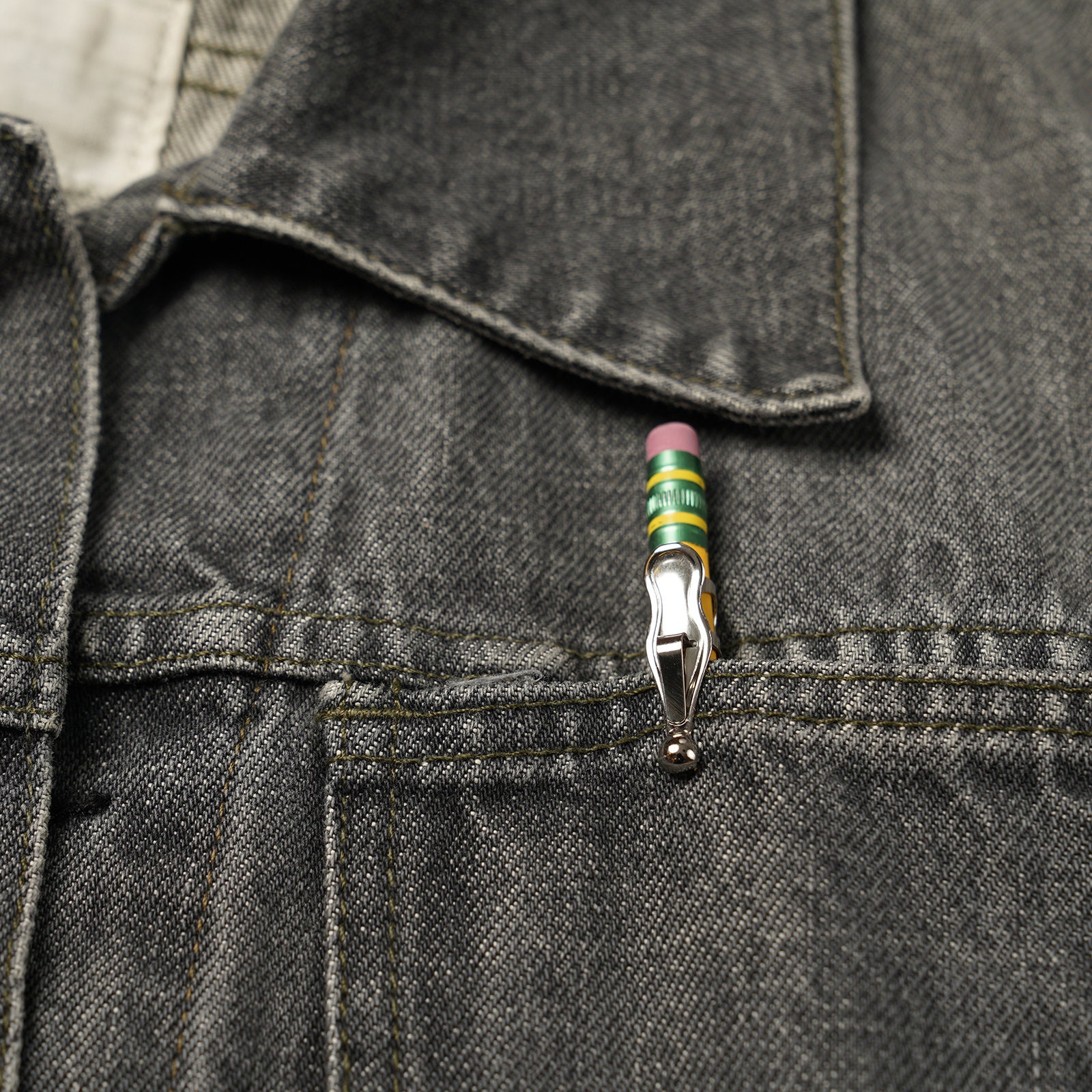 10 Genuine Faultless Pencil Clips. the Original USA Made, With Push-on ...