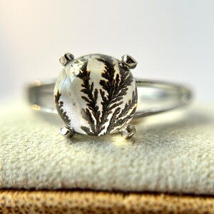 Dendritic Quartz Ring - Etsy