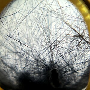 Blue Rutile Quartz Ring - Etsy