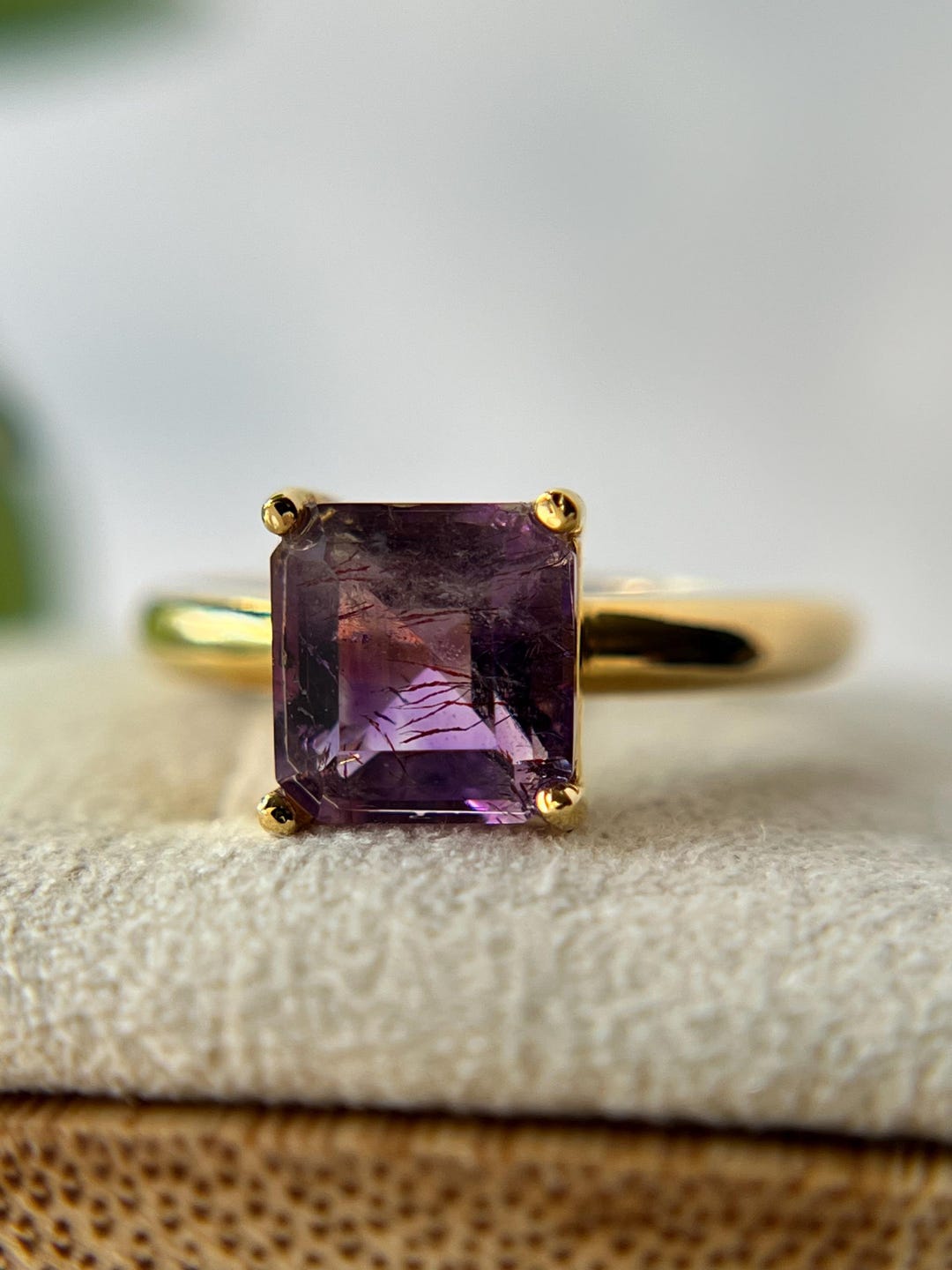 Super 7 Gemstone Ring - Etsy