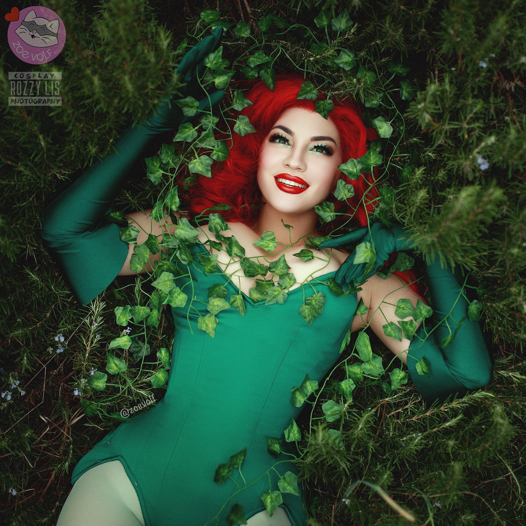 Poison Ivy Inspired Custom Made Cosplay Outfit - Etsy