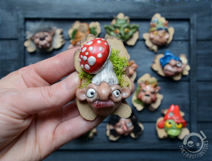 Clay Magnets - Etsy