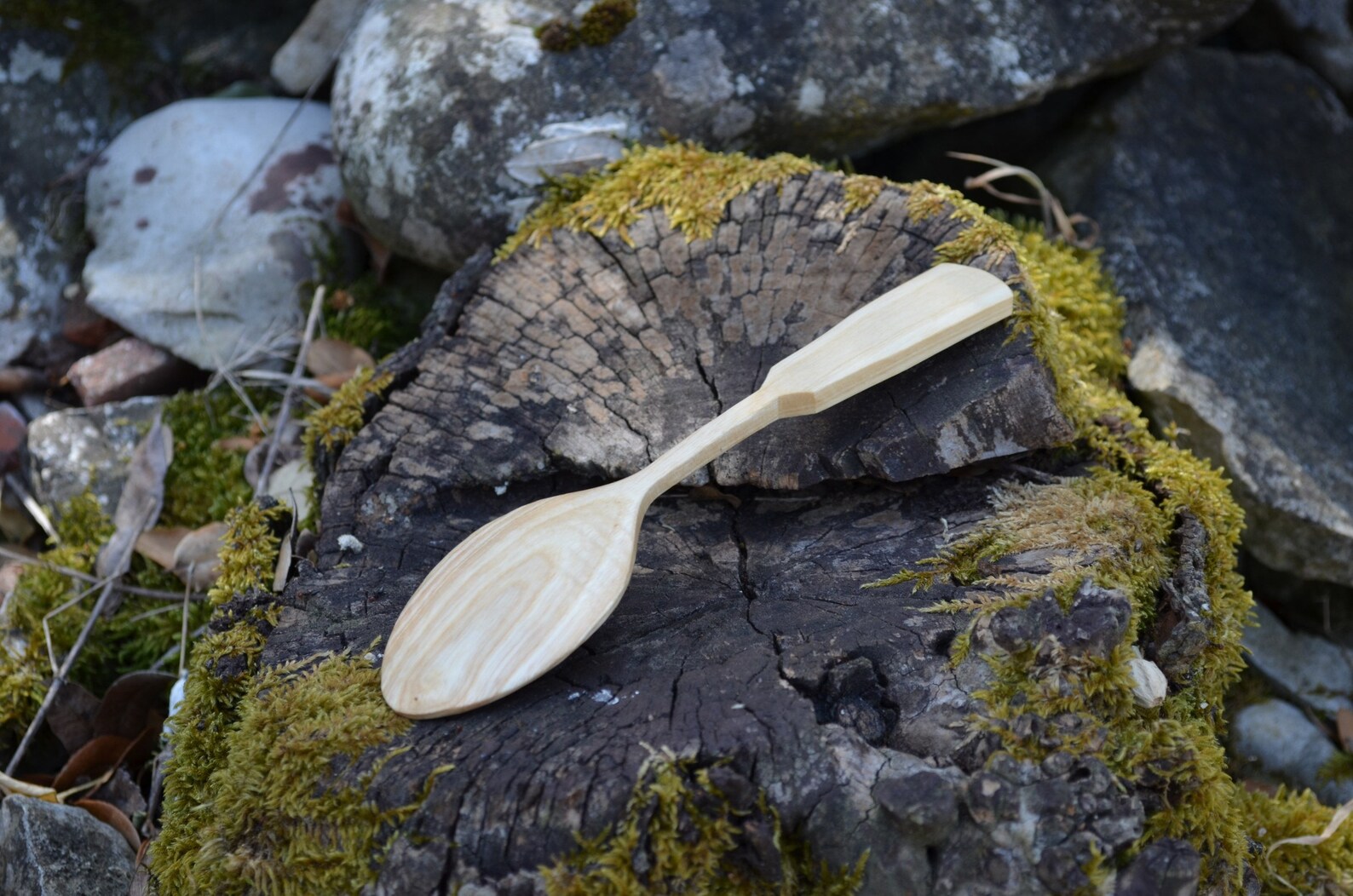 Tea Wooden Spoon Simple Functional Handmade Spoon | Birthday Gifts for ...