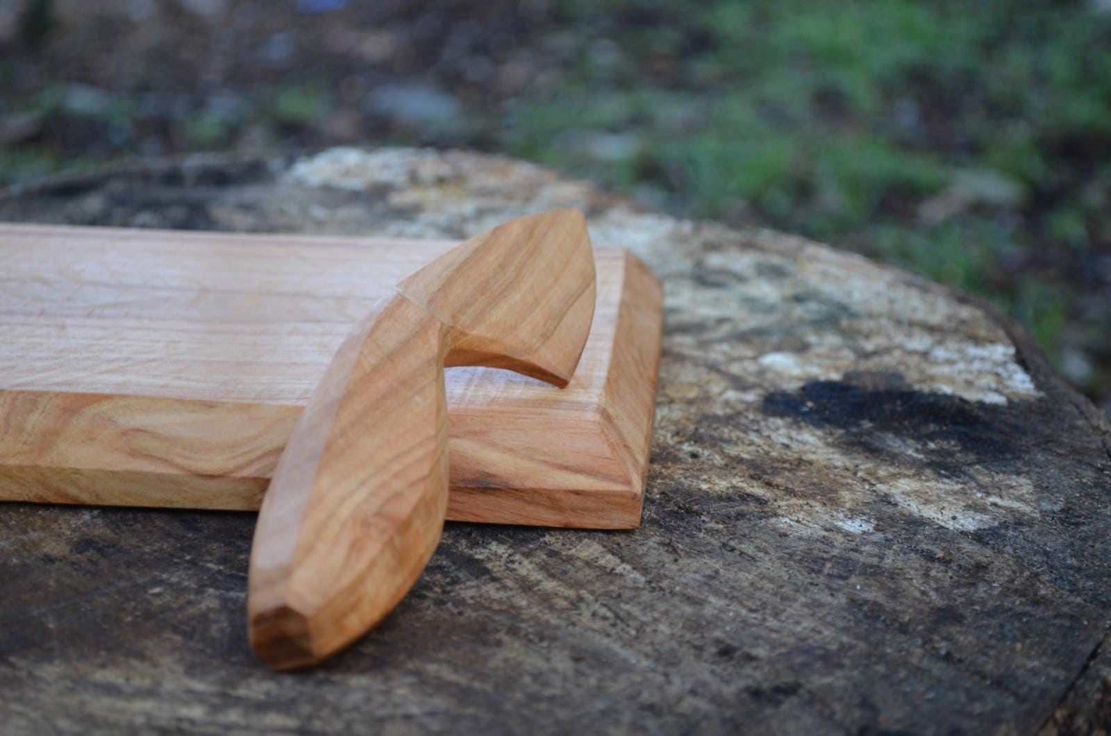 Swedish Style Bread Board and Butter Knife Made With Traditional Hand ...