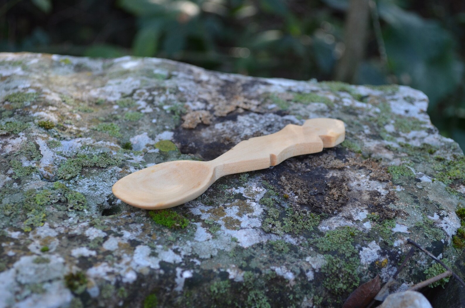 Tea Wooden Spoon Simple Functional Handmade Spoon | Birthday Gifts for ...