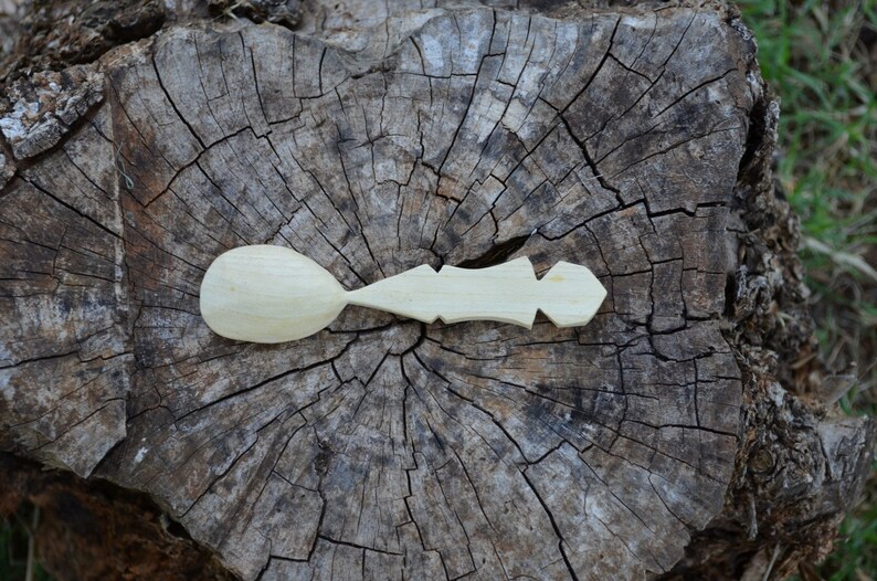 Tea Wooden Spoon Simple Functional Handmade Spoon Birthday - Etsy