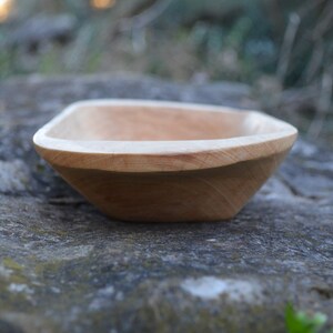Traditional Unique Small Wooden Bowl | Rustic | Wedding Gift | Unique ...