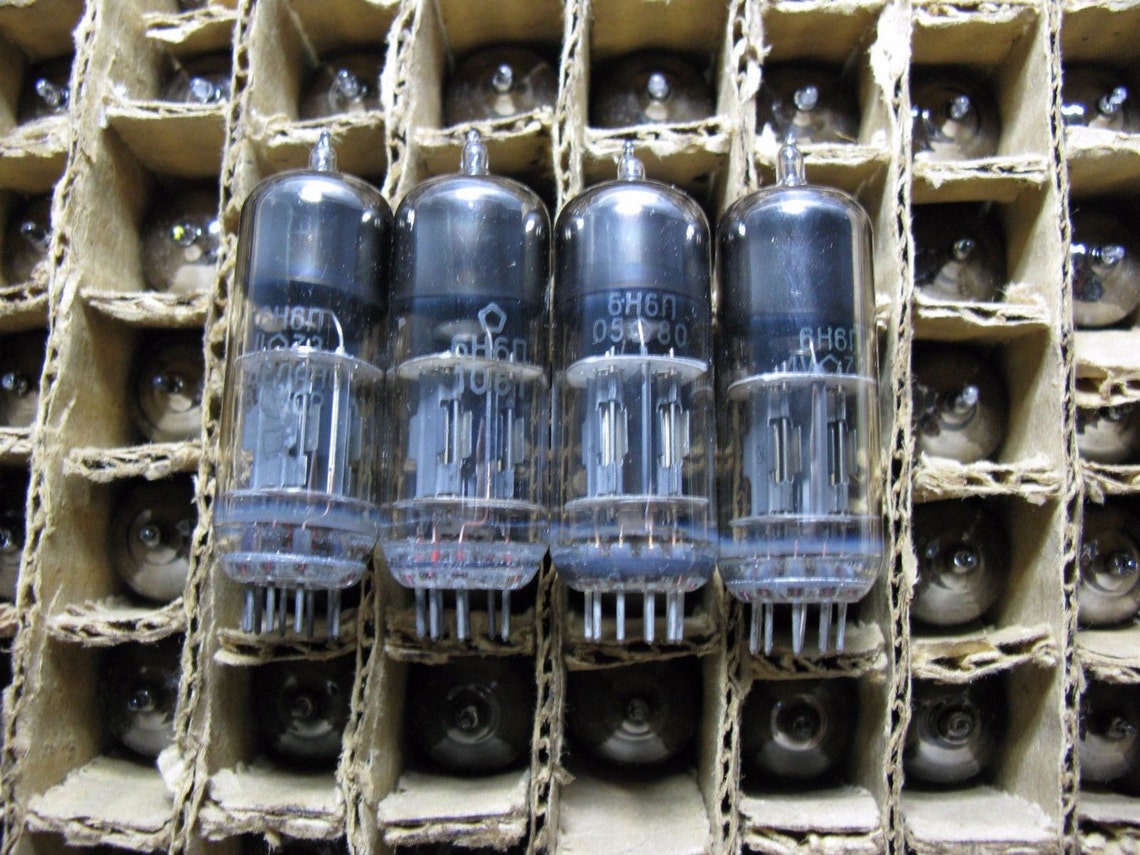 6N6P / 6N6 / 6H6P / 6Н6П Soviet Vacuum Tubes NOS 10 Pcs - Etsy