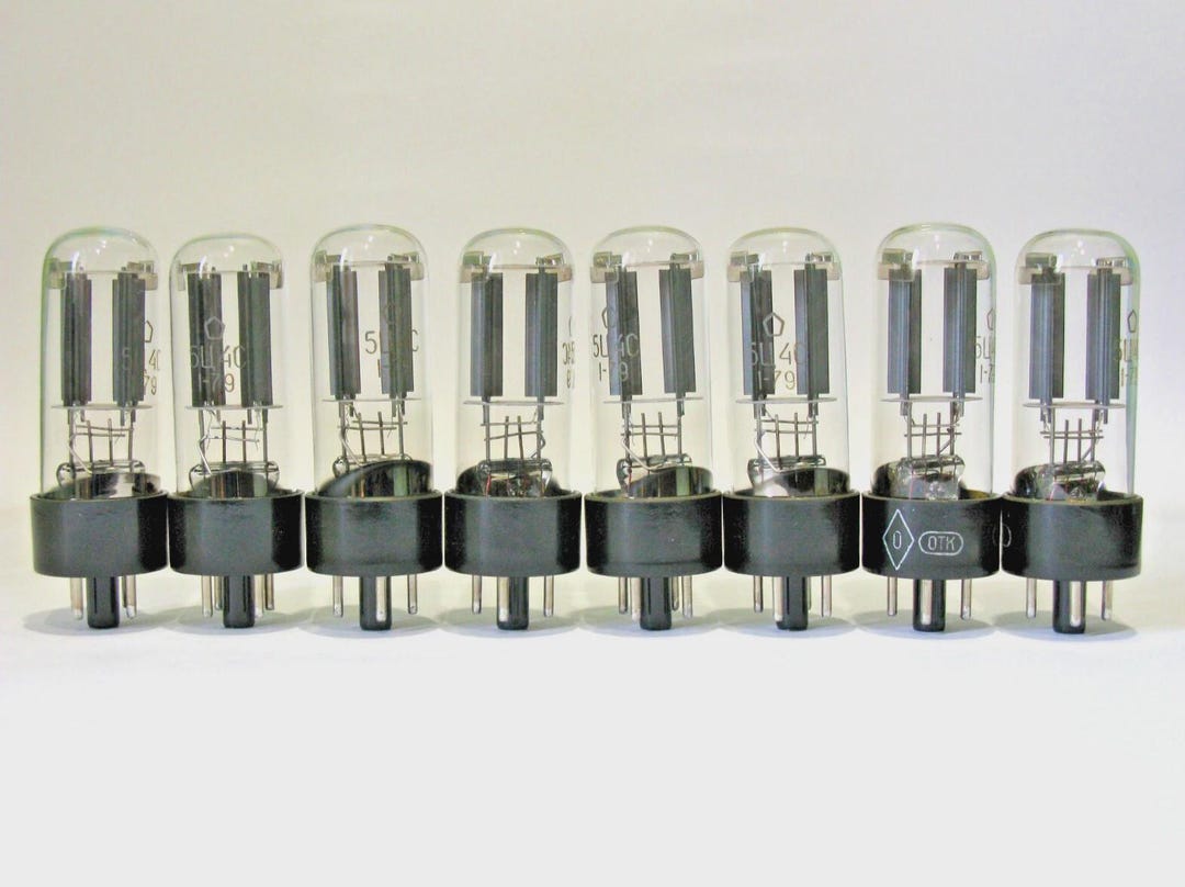 US Stock! 8x 5C4S 5U4C 5Z4 5Z4G 1970s NEW Rectifier Kenotron Tubes NOS ...