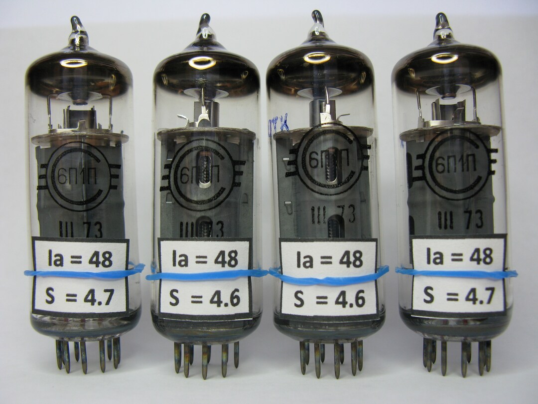 6P1P 6P1 Matched Quad 4pcs Svetlana Tubes / Valves New NOS - Etsy
