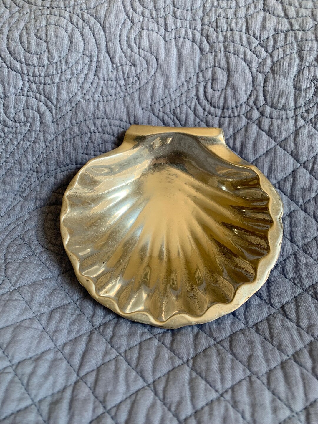 Cast Aluminum Scallop Seashell Design, 1990’s - Etsy
