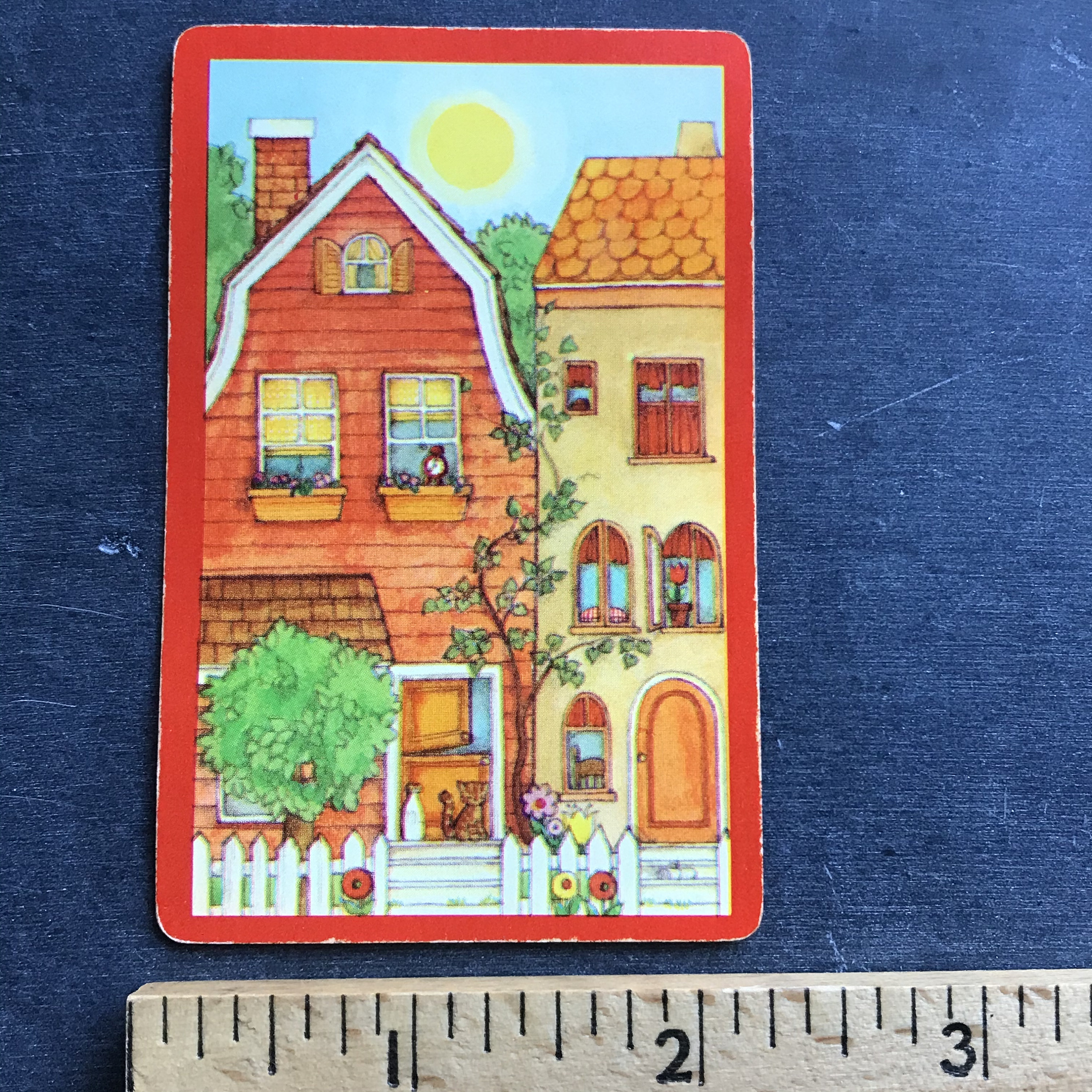 Vintage Daytime and Nighttime House Hallmark Playing Cards Set | Etsy