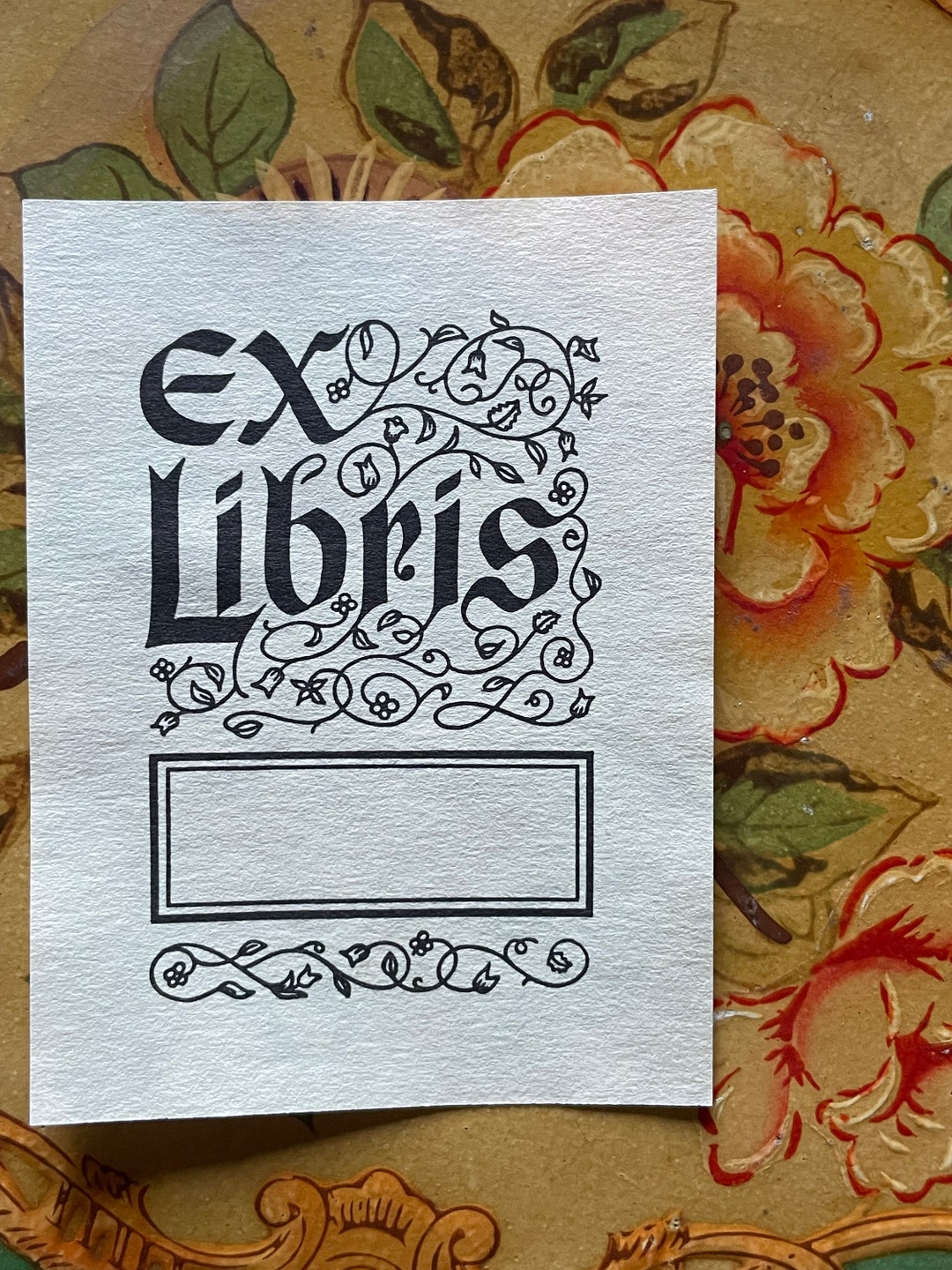 Vintage Ex Libris Bookplates Personal Library Labels Unused Set of 5 - Etsy