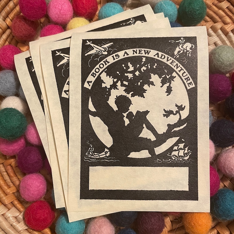 Childrens Bookplates - Etsy