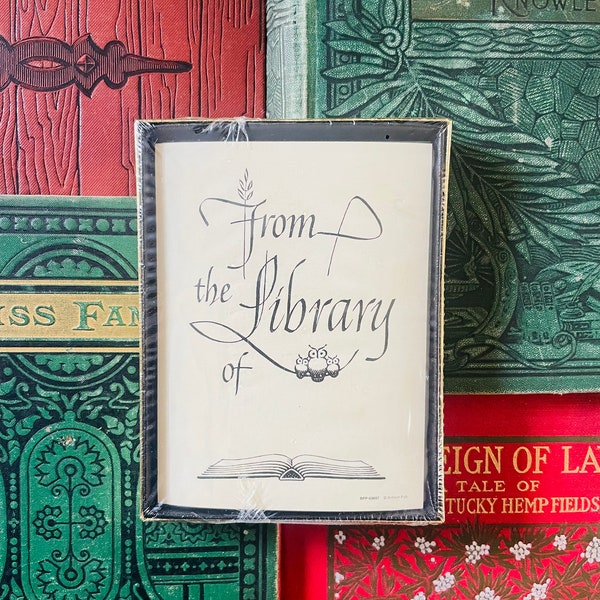 Bookplates - Etsy