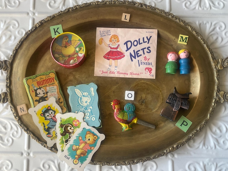 Shop My Fun Vintage Junk Drawer Toys Trinkets Treasures Choice of Old ...