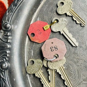 Old P&F Corbin Ornate Vintage Keys Random Set of Five New Britain ...