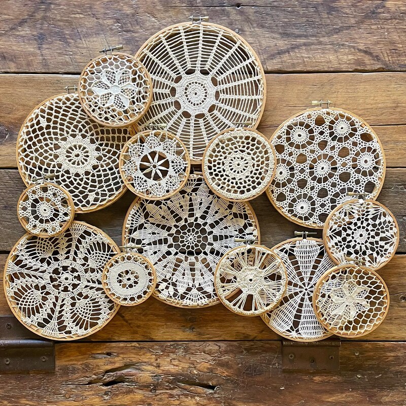Doily Wall Art - Etsy