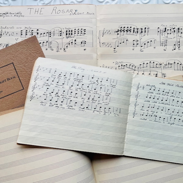 Music Manuscript - Etsy