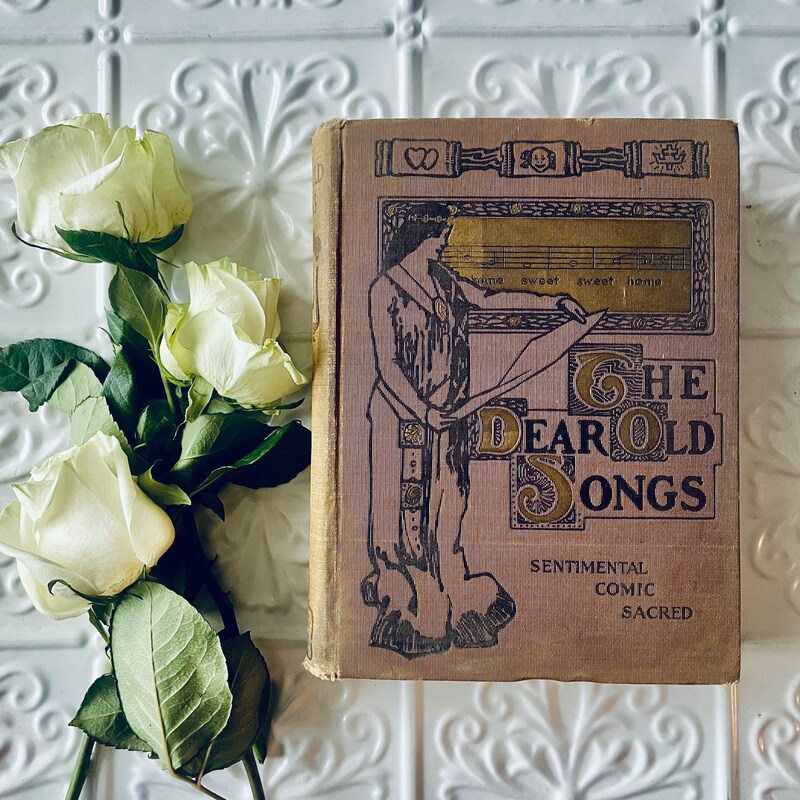 Antique Songbook - Etsy
