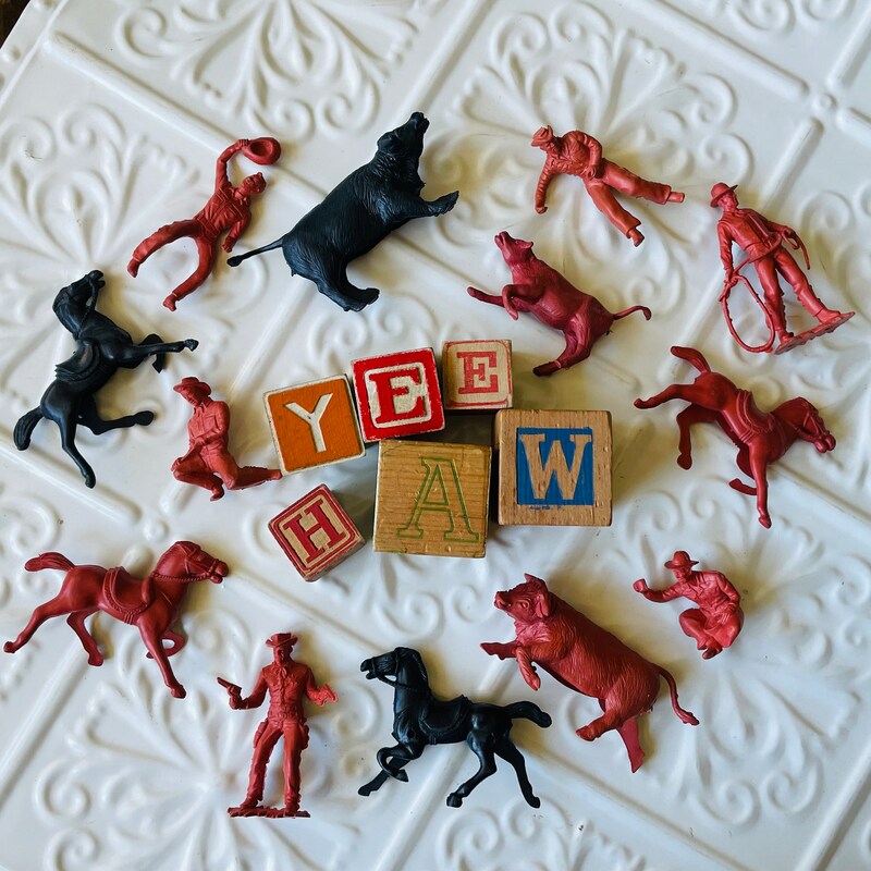 Cowboy Toy - Etsy