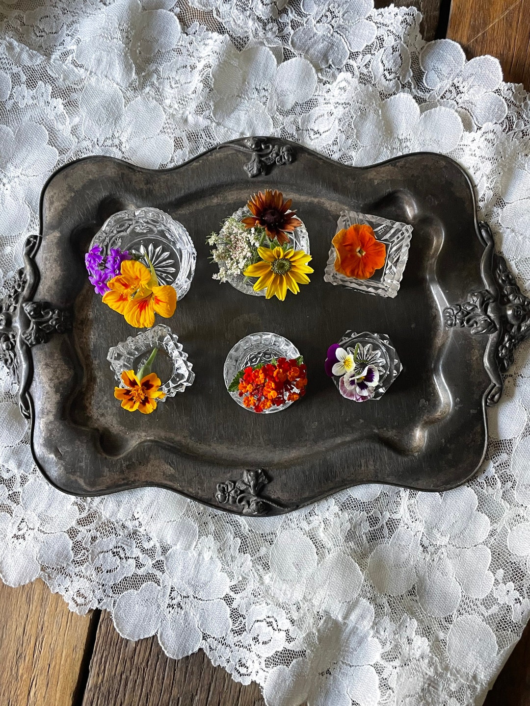 Vintage Salt Cellar Collection All Unique Set of 6 - Etsy