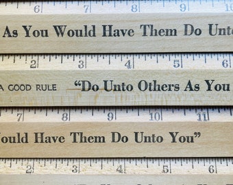 Coca Cola 1930s Wood Ruler the Golden Rule - Etsy