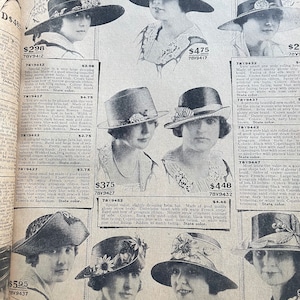 Sears Roebuck Catalog Random Collection of 10 Pages From Original 1920 ...