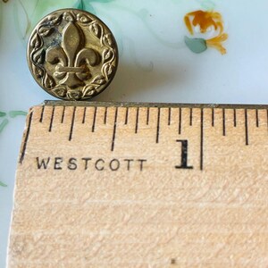 Antique Victorian Button Collection Ornate Metal Shank Over 40 Buttons ...