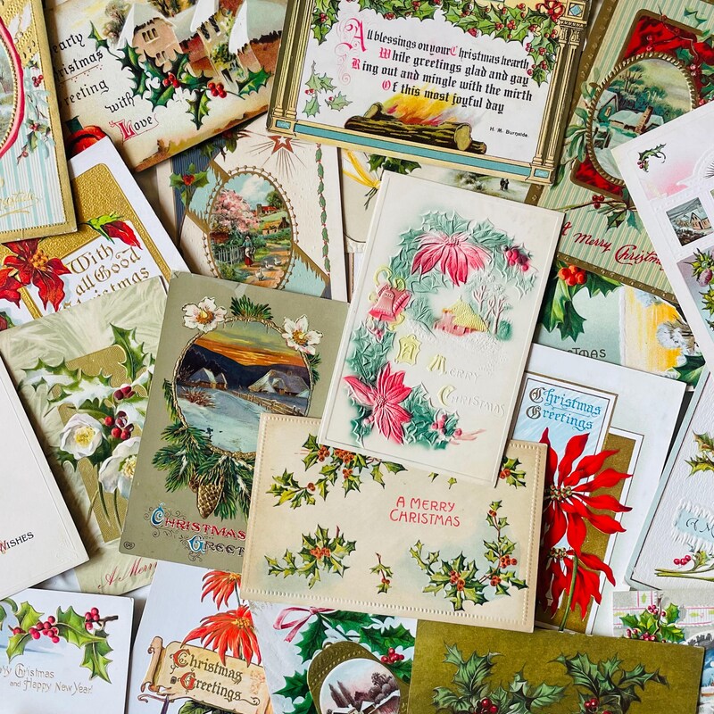 Victorian Postcards - Etsy