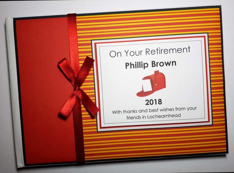 Personalised Teachers Retirement Guest Book Teachers | Etsy