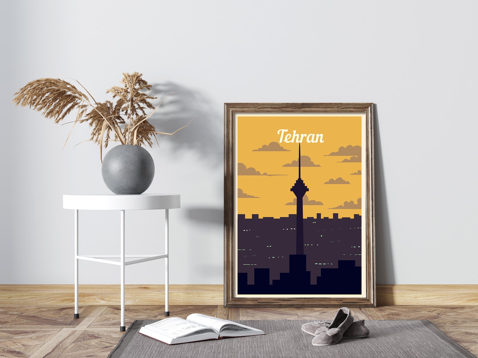 Tehran Travel Print Tehran City Poster Iran Retro Travel - Etsy UK