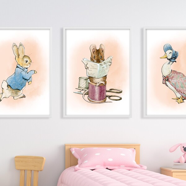 Peter Rabbit Nursery - Etsy