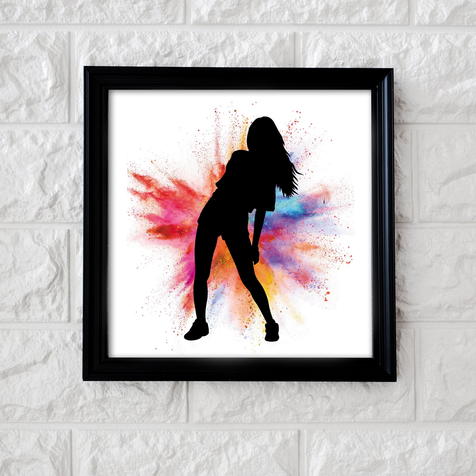 Contemporary Dancer Print, Modern Style Dancer Poster, Abstract Female ...