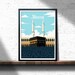 Mecca Retro Travel Poster, Mecca Wall Print, Saudi Arabia Retro Poster ...