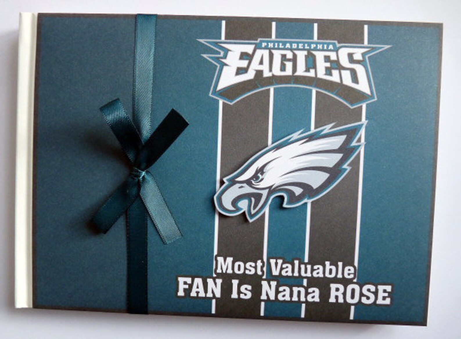 Personalised American Sports, Soccer Birthday Guest Book, Sign in Book ...