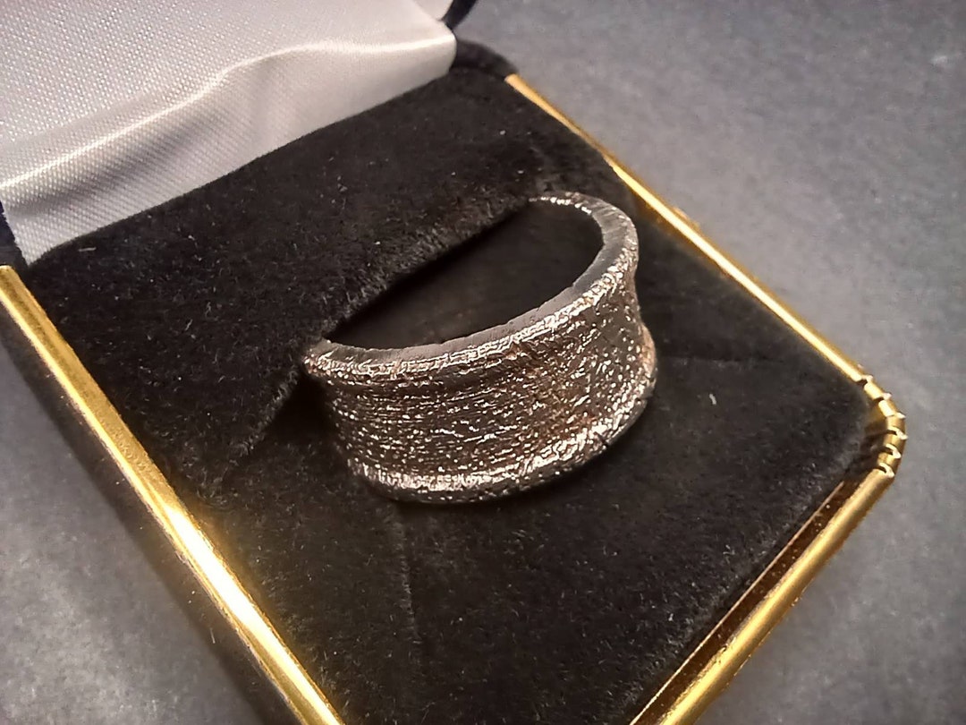 Cable Damascus Ring. Shattered Ring - Etsy