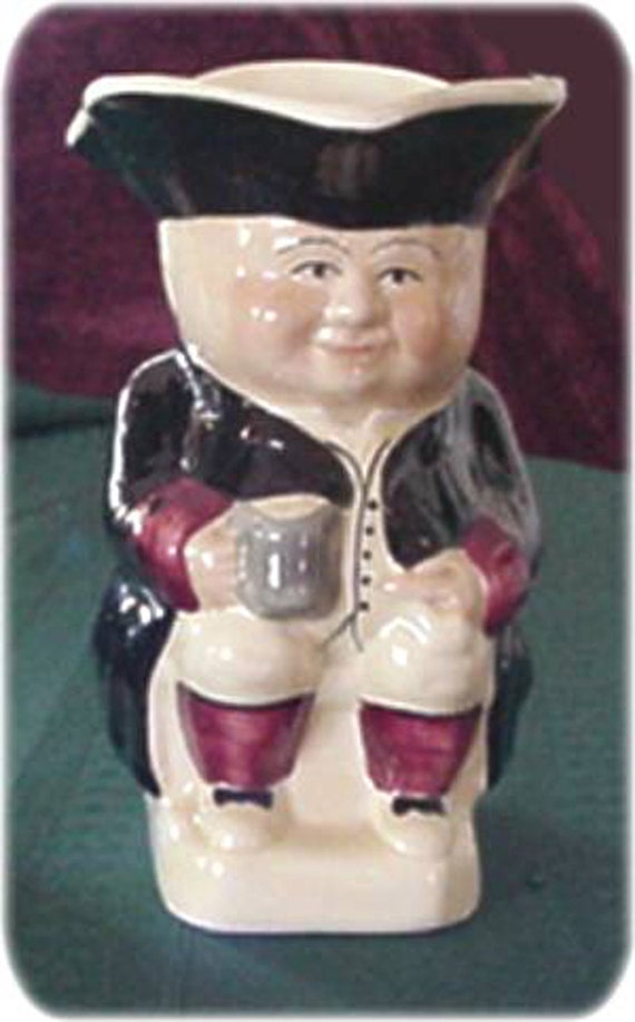 Toby Jug tubby Toby UK Black Coat 5 1/2h | Etsy