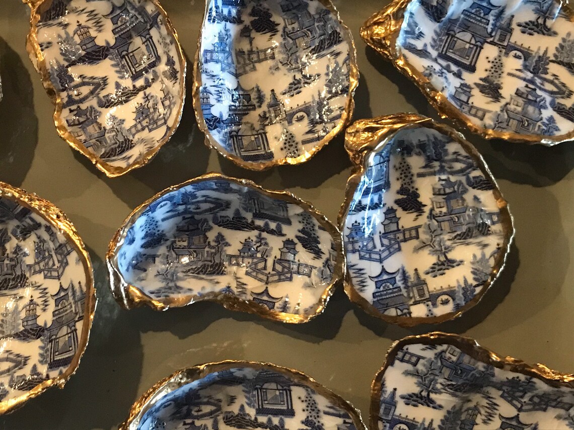 Decorative Oyster Shell Handmade - Etsy