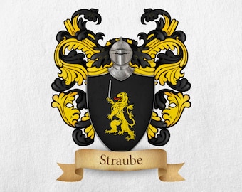 German Family Coat of Arms - Etsy