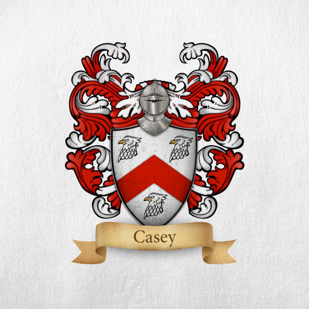 Escudo de la familia Casey Imprimir - Etsy México