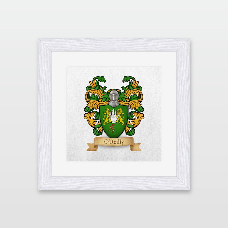 O'reilly Family Coat of Arms Framed Print. - Etsy
