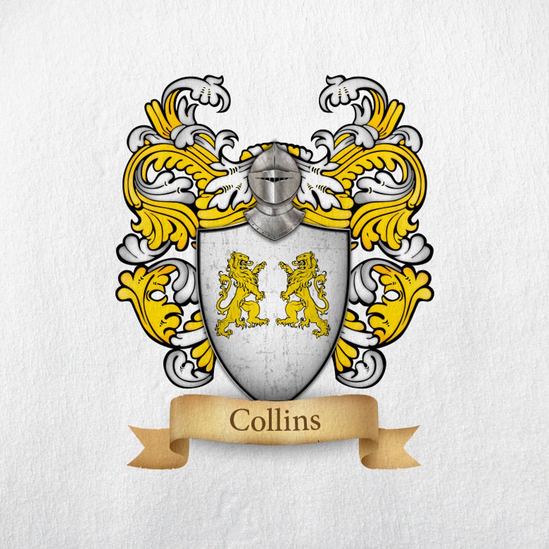 Collins (irish Origin) Family Crest - Print - Etsy