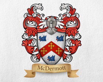 Sheehan Family Crest Print - Etsy