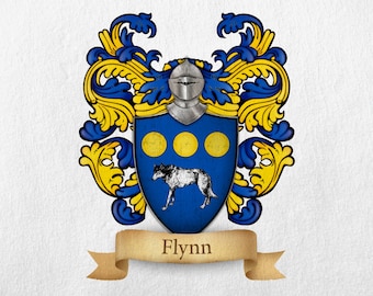 Flynn o'floinn Irish Family Crest Kilt Pin Made in Scotland Coat of ...