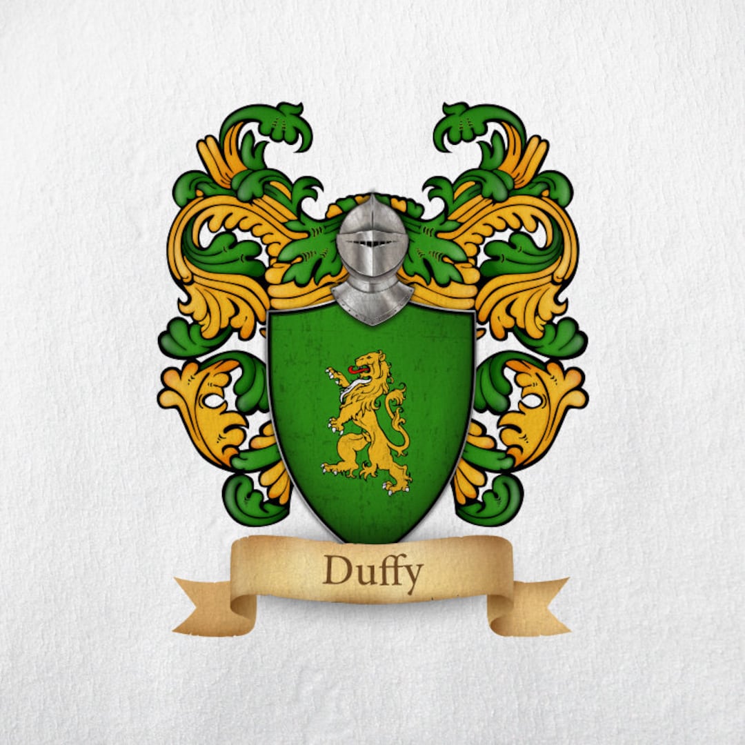 Duffy Family Crest - Print - Etsy