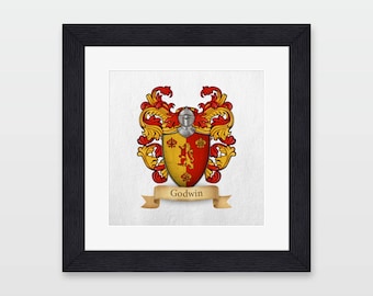 Goodwin Coat of Arms - Etsy
