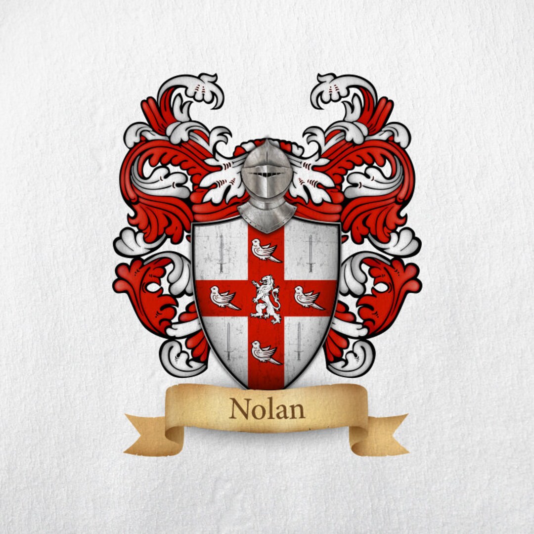 Nolan Family Crest - Print - Etsy