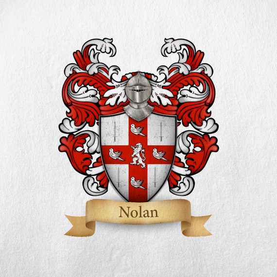 Nolan Family Crest Print - Etsy