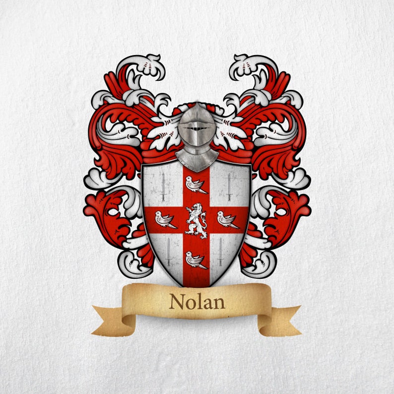 Nolan Family Crest Print - Etsy